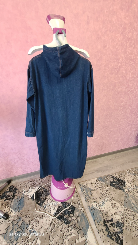 Продаётся Джинсовый удлинённый плащ