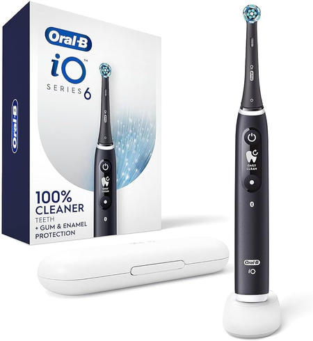 Электрическая зубная щетка Oral B iO Series 6 Black сделано в Германии