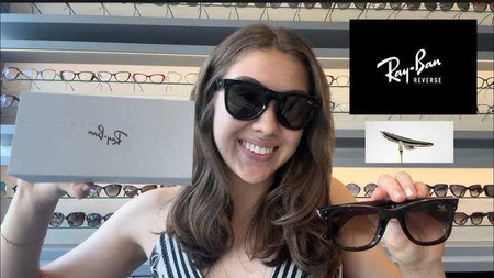 RayBan Wayfarer Reverse Sunglasses 2024 (Ray-Ban) Unisex Original