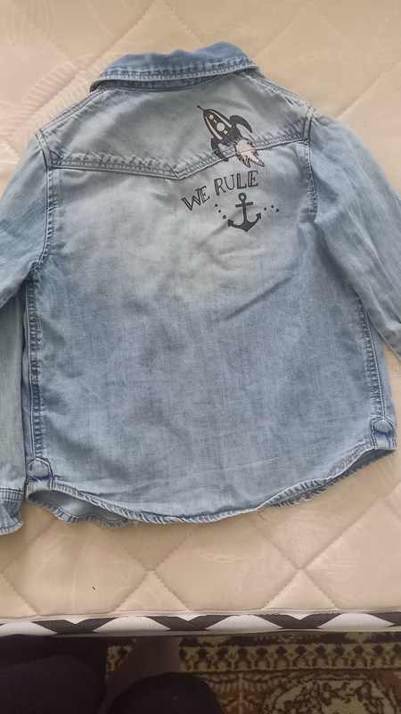 Рубашка джинсовая на мальчика H&M