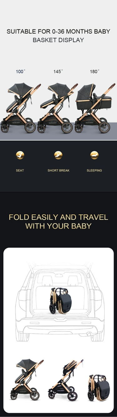 Коляска трансформер Iningbaby  (зима+лето) / Новое в упаковке!