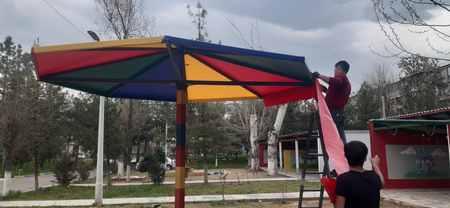 Сетка установка банер тент баннер установка спортивни мать установка