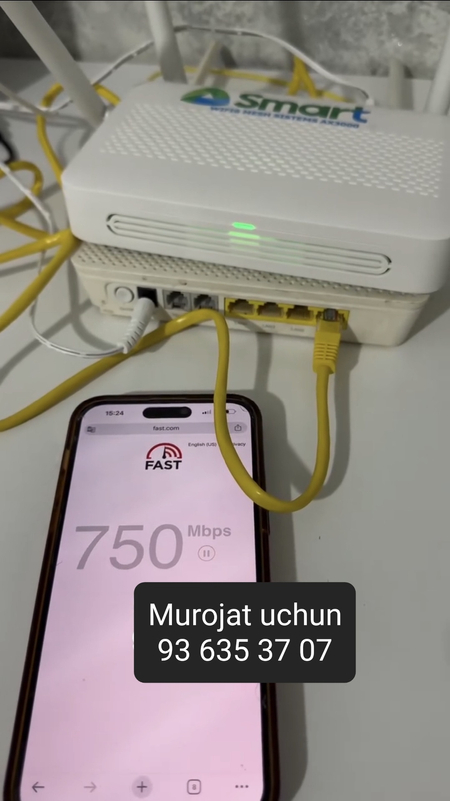 Smart Wi fi router / kuchaytirgich