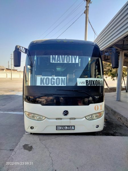 Бухоро, Навоий йўналишда автобус хизмат қилади.