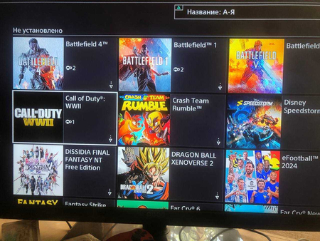 Playstation 4 slum 1 Тб.с кучей играми
