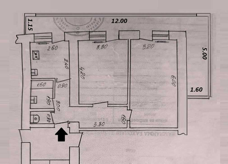Спецплан 2/3/4, новый ремонт, 73м² кирпич, зал 6х3.20. Метро Космонавт