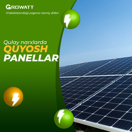 Solar panel/ Quyosh paneli/ Солнечные панел | Panel