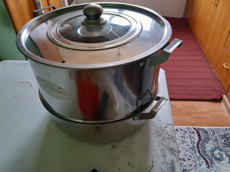 Мантышница из нержавейки.