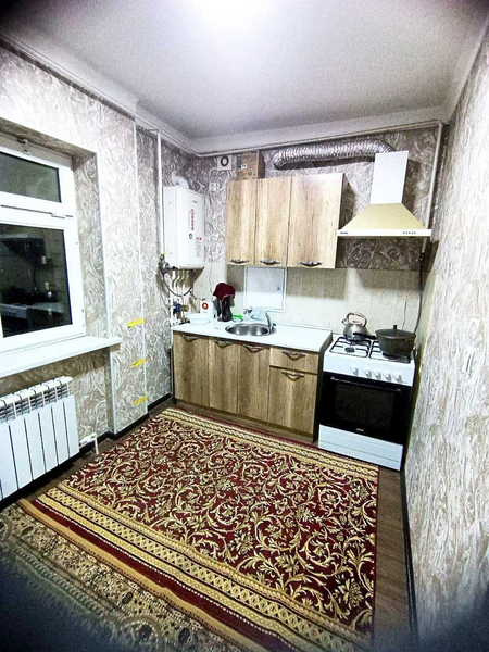 Сергели 8, 3х комн/7/7, 75м2, не торц, балк 1х3 кирп. В ипотеку можно