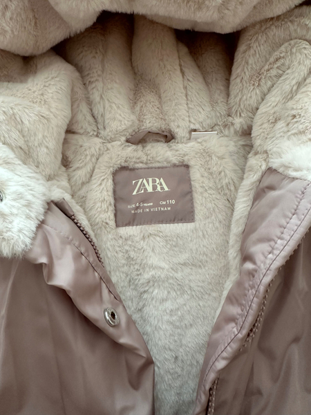 Теплая детская куртка ZARA