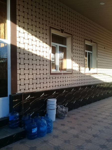 Травертин  фасад