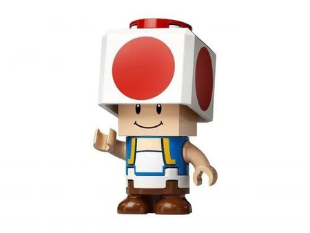 Конструктор Super Mario Погоня за скарбами Тоада 490 деталей Лего Lego