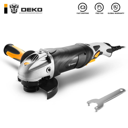 DEKO Балгарка 1600W угловая шлифовальная машина болгарка bosch makita