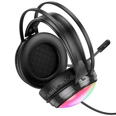 Borofone BO108 RGB подсветка игровые наушники с микрофоном
