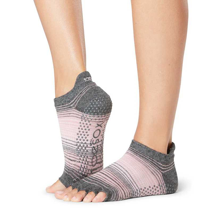 Нескользящие носки с пальцами ToeSox для пилатеса и йоги