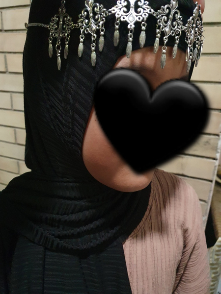 Hijobli qizlar uchun diadema