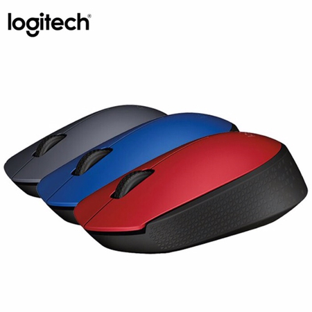 Мышь Логитеч LOGITECH M170 Wireless Mouse Black-Grey USB