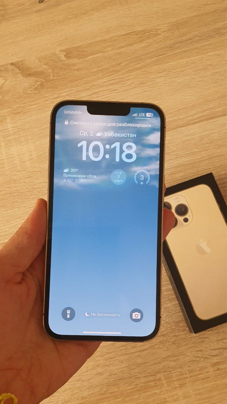 Iphone 13 pro sotiladi arzon narxlada kelishtirib bervoramiz