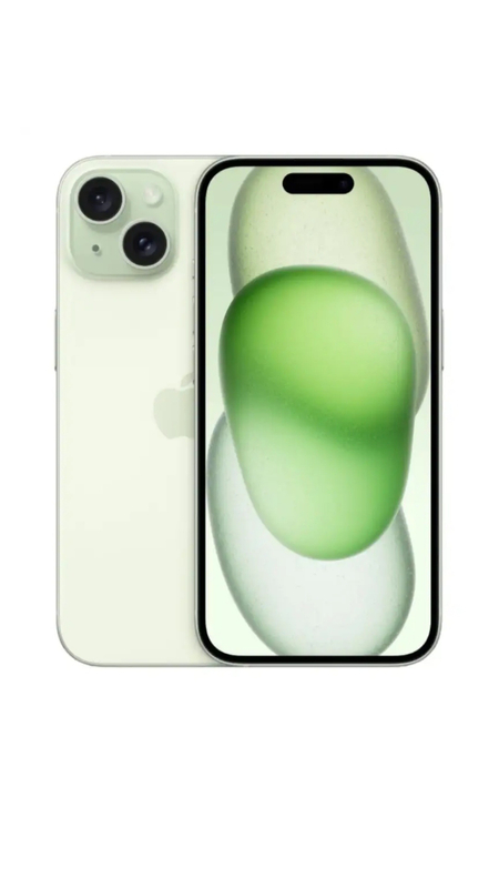 Смартфон Apple iPhone 15 128 ГБ (nanoSim+eSim), зеленый