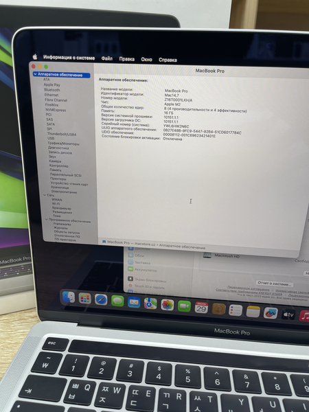 Macbook pro 2022 M2 16/256Gb