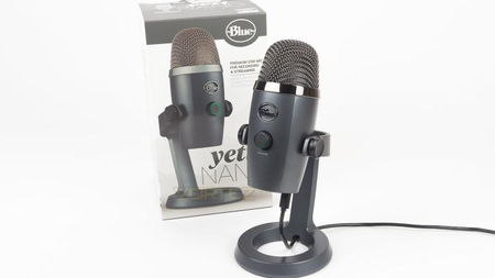 Микрофон для Стримеров и блогеров Blue Yeti nano
