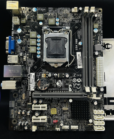 Материнская плата H61 + Pentium