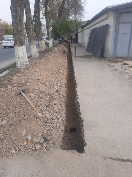 Ура,траншея,падвол,подкоп,бассейн шу каби йер ковлаш ишлари