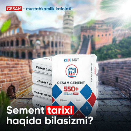 Kiloli sement, semon, цемент, oxak, albaster, oq sement dostavka