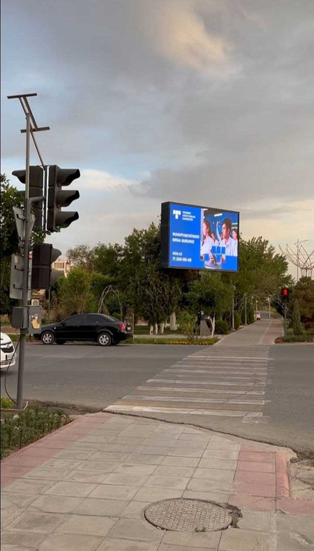 Manitorlarda reklama xizmatlari.