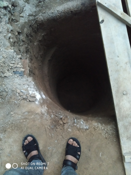 O'ra tiransha  padival  yomkis tunel  qaziymiz