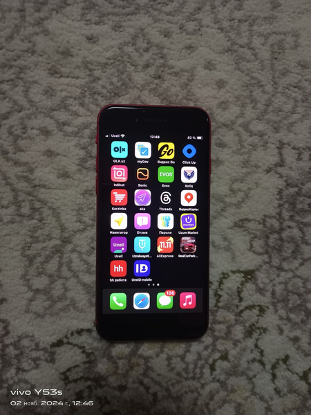 Iphone se 2022 sotiladi 84% hamma yeri ishlab durbd karobka full.
