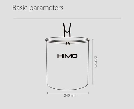 Корзина на руль самоката/велосипеда Xiaomi HIMO Waterproof Basket 12L