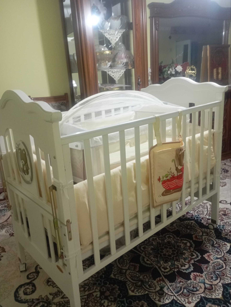 Детский кровать  комплектом  my baby