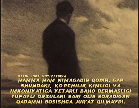 Shaxsiy biznesni yo‘lga qo‘ying moliyaviy mustaqillikka erishing.