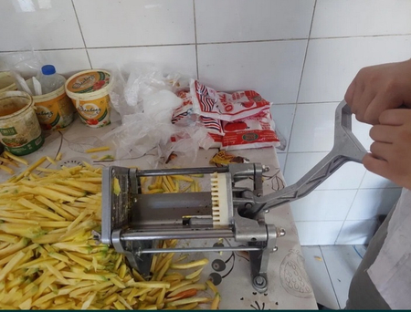 Sabzi qiygich tuy va choyxona uchun