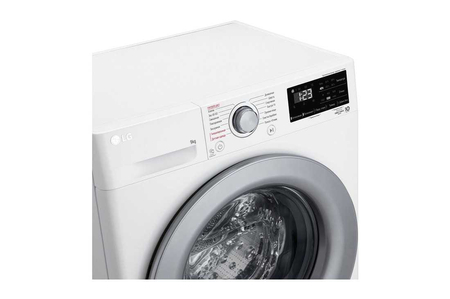 Стиральная машина LG F2V3FS4W,белая,9 кг