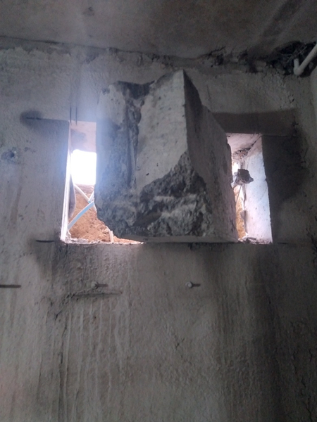 Beton teshish kesish ishlari