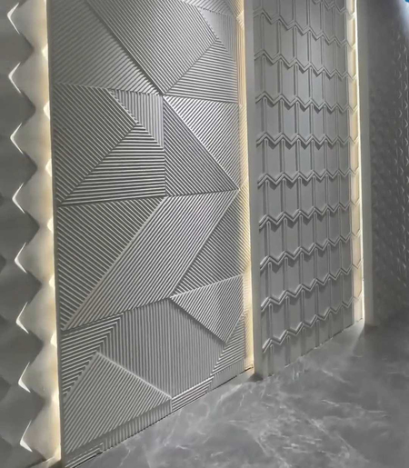 Bambuk decor panel va ecologik devor dekor alumin patolok list profil