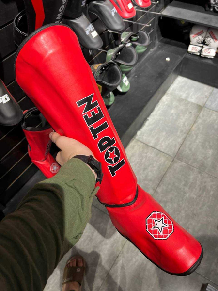 СКИДКА!! Кожаные футы для защиты ног | Пакистанское качество Futa MMA