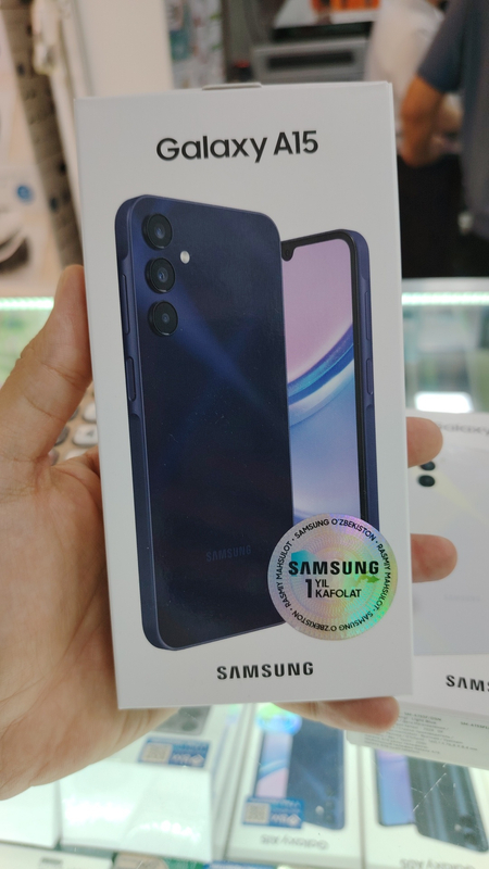 Samsung A15 1yil servic garantiya Optom Dona
