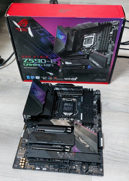 Б/у Asus Rog Strix Z590-E Gaming WIFI DDR4