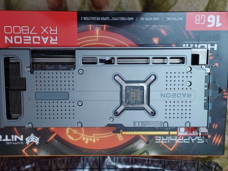 Продам видеокарту Sapphire Nitro+ RX7800 XT
