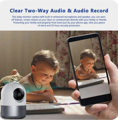 Домашняя WiFi Камера Видео наблюдения Blulory Smart WiFi Camera