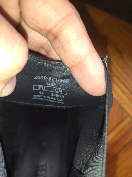 Мужские полусапожки ZARA, челси