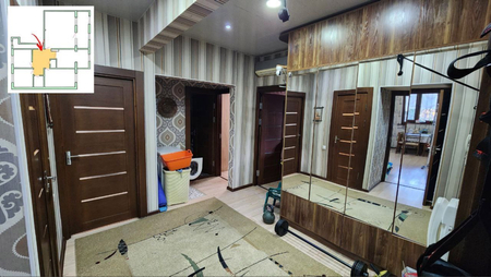 Продается квартира сергели 8а