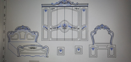 Mebel, MDF eshik, sandiq, patalok chizmalari sotiladi