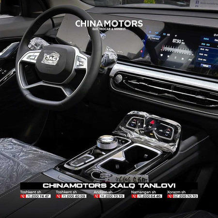 JAC JS6 ҳашамат ва комфортнинг жамланмаси