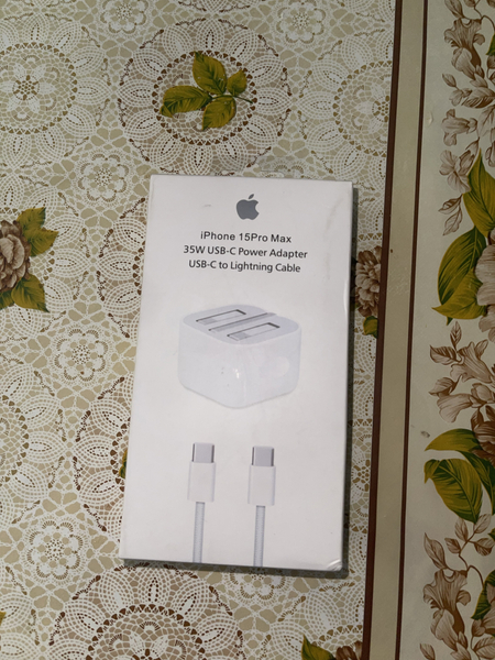 iPhone 15Pro Max 35W USB-C Power Adapter,Lightning Cable