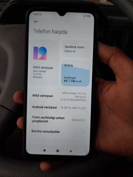 Redmi 9A 4/64gb ideal holatda