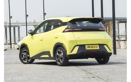 BYD seagull 2025 versia